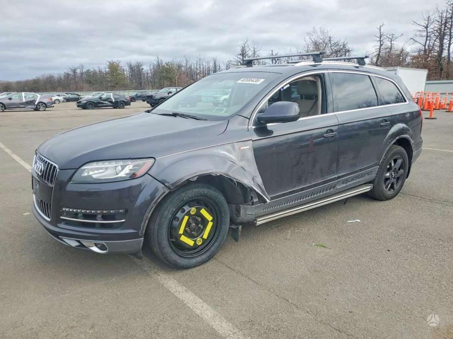 Melns Audi Q7 2014 Viļņa, ar dzinēja tilpumu 3.00 L un nobraukumu 142 tūkst. km par 6900 €, foto 6 vietnē AUTOMOTO.COM.LV