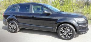 Black Audi Q7 2014 in Riga, with an engine capacity of 3.00 L and mileage of 250 thousand km for 14500 €, photo 8 on AUTOMOTO.COM.LV