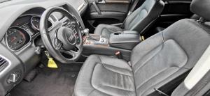 Black Audi Q7 2014 in Riga, with an engine capacity of 3.00 L and mileage of 250 thousand km for 14500 €, photo 13 on AUTOMOTO.COM.LV