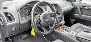 Black Audi Q7 2014 in Riga, with an engine capacity of 3.00 L and mileage of 250 thousand km for 14500 €, photo 16 on AUTOMOTO.COM.LV