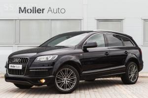 Melns Audi Q7 2014 Ventspils, ar dzinēja tilpumu 3.00 L un nobraukumu 246 tūkst. km par 12500 €, foto  vietnē AUTOMOTO.COM.LV