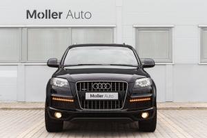 Black Audi Q7 2014 in Ventspils, with an engine capacity of 3.00 L and mileage of 246 thousand km for 12500 €, photo 9 on AUTOMOTO.COM.LV