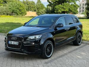 Melns Audi Q7 2014 Rīga, ar dzinēja tilpumu 3.00 L un nobraukumu 190 tūkst. km par 11990 €, foto 6 vietnē AUTOMOTO.COM.LV