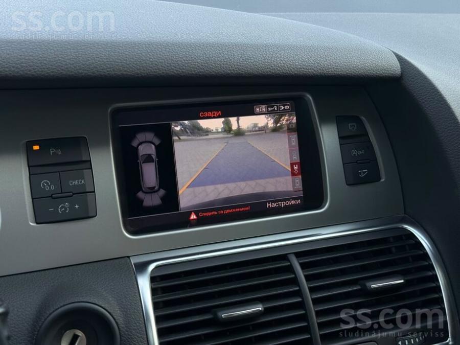 Melns Audi Q7 2014 Rīga, ar dzinēja tilpumu 3.00 L un nobraukumu 190 tūkst. km par 11990 €, foto 18 vietnē AUTOMOTO.COM.LV