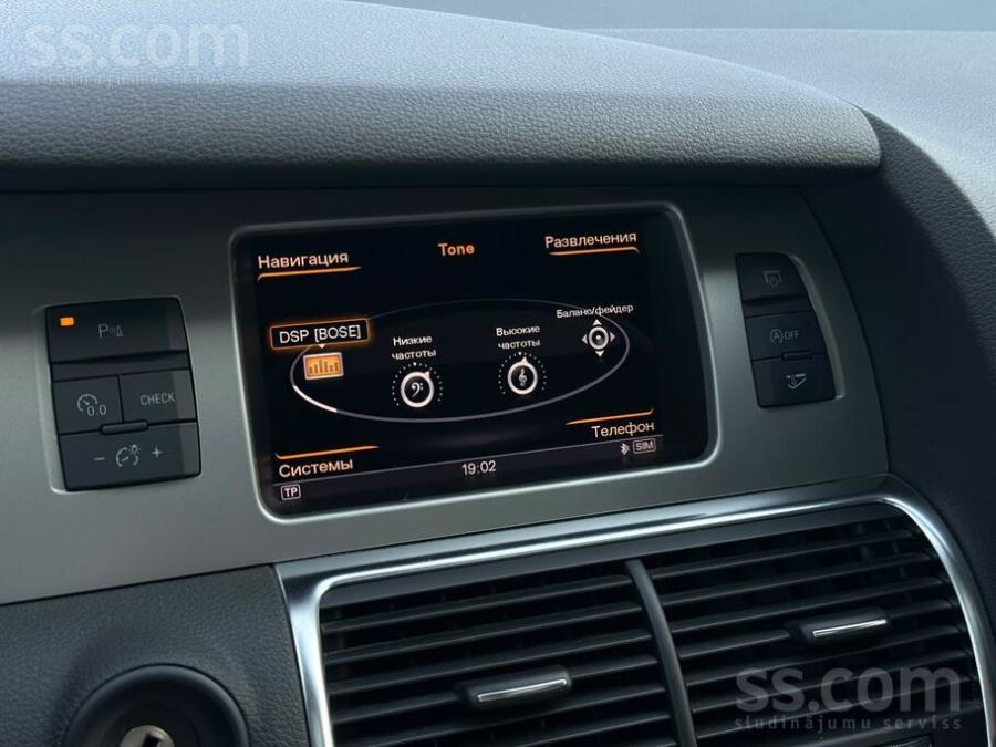 Melns Audi Q7 2014 Rīga, ar dzinēja tilpumu 3.00 L un nobraukumu 190 tūkst. km par 11990 €, foto 19 vietnē AUTOMOTO.COM.LV