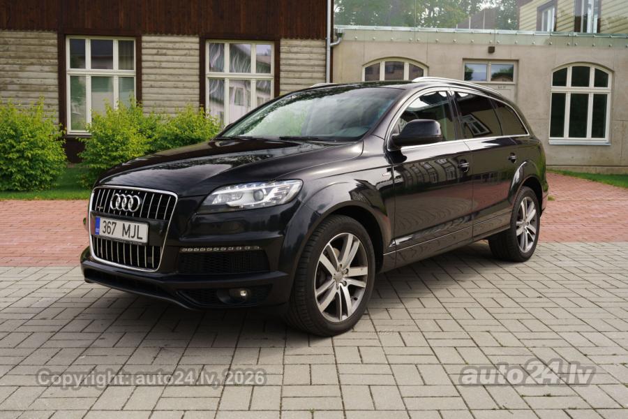 Melns Audi Q7 2014 Tartu, ar dzinēja tilpumu 3.00 L un nobraukumu 185 tūkst. km par 17900 €, foto 3 vietnē AUTOMOTO.COM.LV