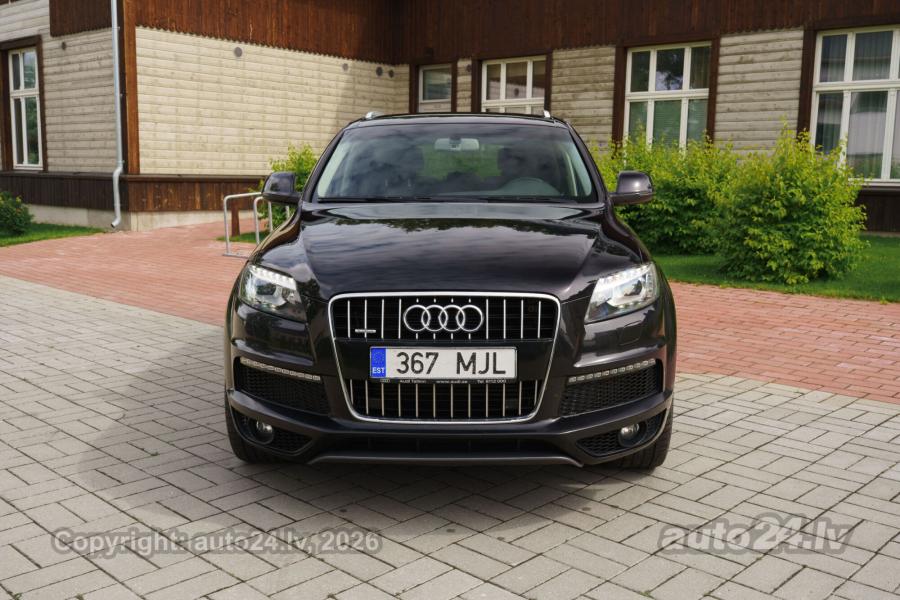 Melns Audi Q7 2014 Tartu, ar dzinēja tilpumu 3.00 L un nobraukumu 185 tūkst. km par 17900 €, foto 4 vietnē AUTOMOTO.COM.LV