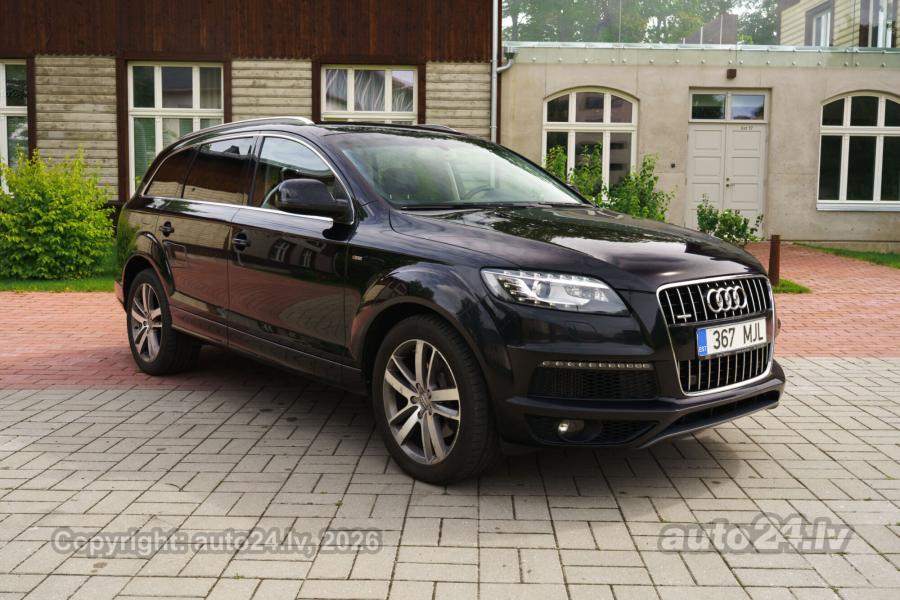 Melns Audi Q7 2014 Tartu, ar dzinēja tilpumu 3.00 L un nobraukumu 185 tūkst. km par 17900 €, foto 5 vietnē AUTOMOTO.COM.LV