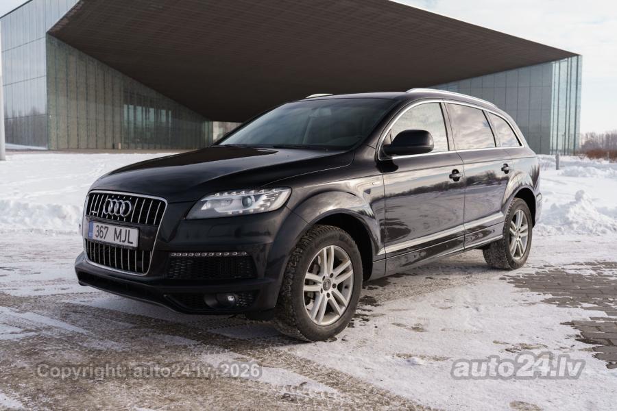 Melns Audi Q7 2014 Tartu, ar dzinēja tilpumu 3.00 L un nobraukumu 185 tūkst. km par 17900 €, foto 16 vietnē AUTOMOTO.COM.LV