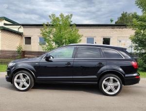 Melns Audi Q7 2014 Birštonas, ar dzinēja tilpumu 2.97 L un nobraukumu 308 tūkst. km par 10700 €, foto  vietnē AUTOMOTO.COM.LV