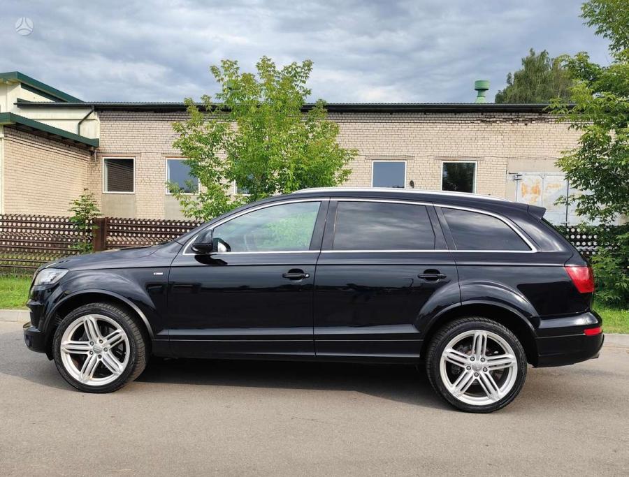 Melns Audi Q7 2014 Birštonas, ar dzinēja tilpumu 2.97 L un nobraukumu 308 tūkst. km par 10700 €, foto 1 vietnē AUTOMOTO.COM.LV