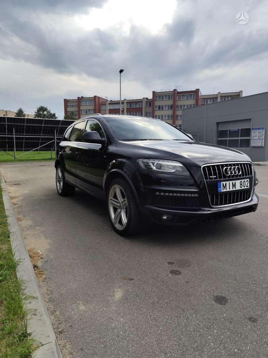 Melns Audi Q7 2014 Birštonas, ar dzinēja tilpumu 2.97 L un nobraukumu 308 tūkst. km par 10700 €, foto 6 vietnē AUTOMOTO.COM.LV