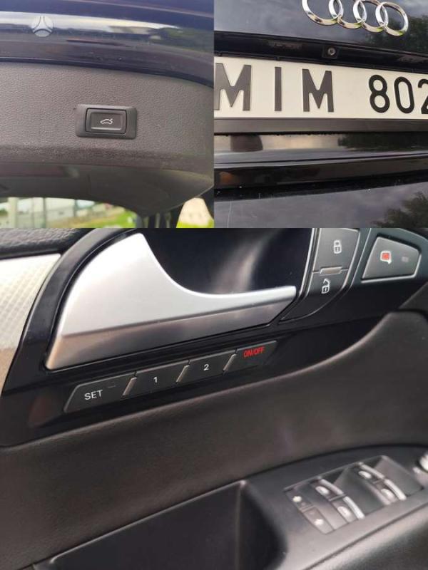 Black Audi Q7 2014 in Birstonas, with an engine capacity of 2.97 L and mileage of 308 thousand km for 10700 €, photo 7 on AUTOMOTO.COM.LV