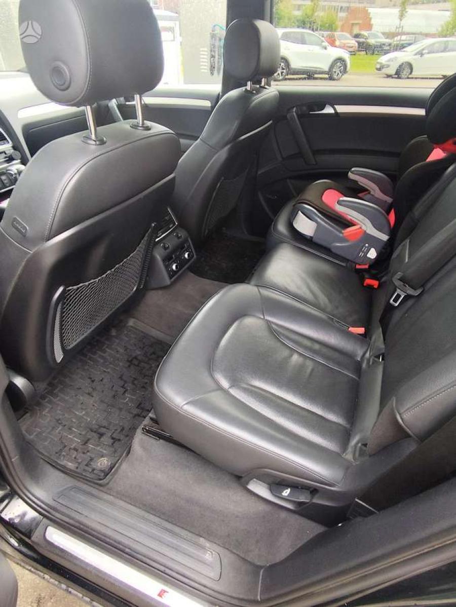 Melns Audi Q7 2014 Birštonas, ar dzinēja tilpumu 2.97 L un nobraukumu 308 tūkst. km par 10700 €, foto 11 vietnē AUTOMOTO.COM.LV