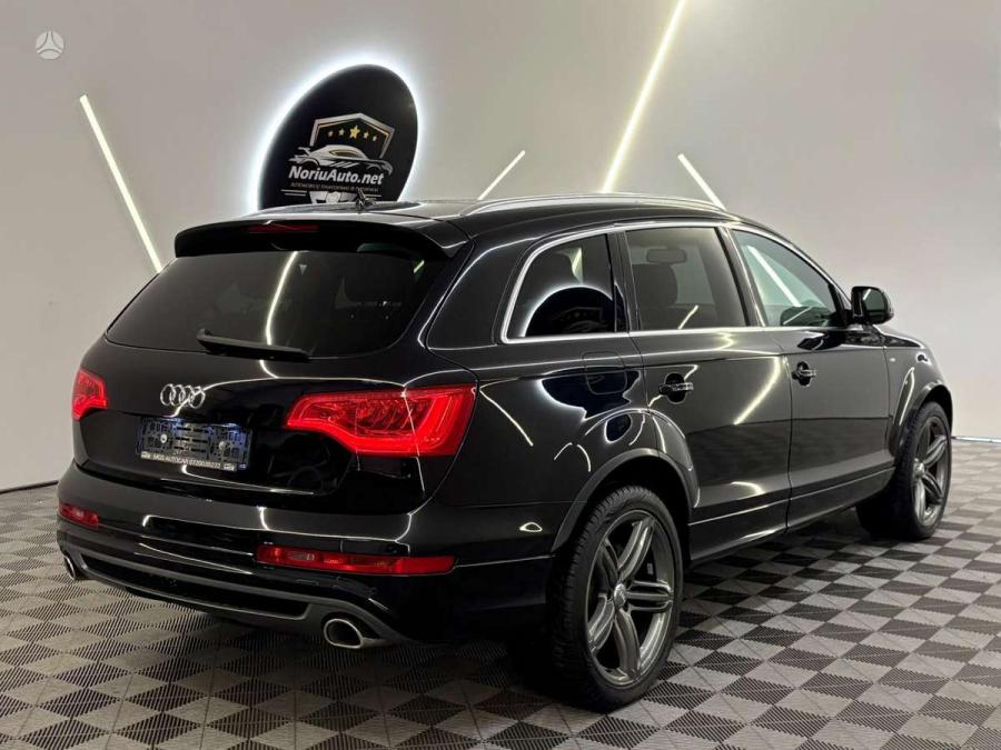 Melns Audi Q7 2014 Marijampole, ar dzinēja tilpumu 2.97 L un nobraukumu 256 tūkst. km par 13999 €, foto 8 vietnē AUTOMOTO.COM.LV