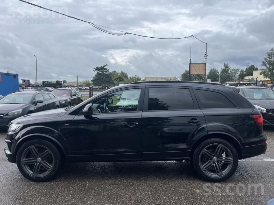 Black Audi Q7 2014 in Riga, with an engine capacity of 3.00 L and mileage of 0 thousand km for 13900 €, photo 9 on AUTOMOTO.COM.LV