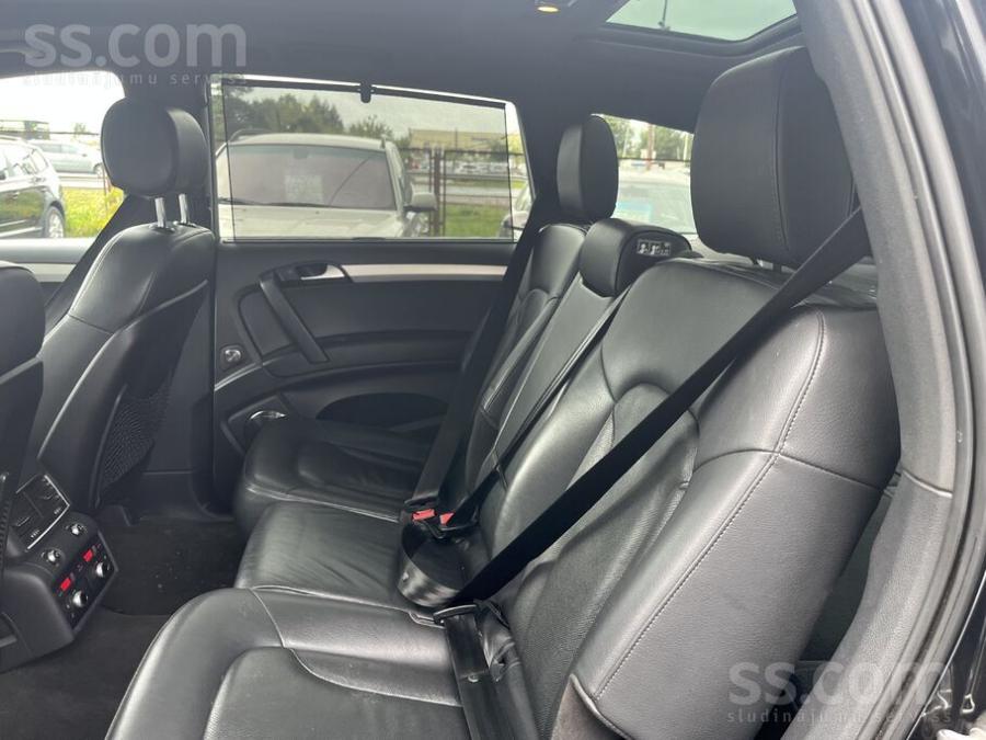 Black Audi Q7 2014 in Riga, with an engine capacity of 3.00 L and mileage of 0 thousand km for 13900 €, photo 11 on AUTOMOTO.COM.LV