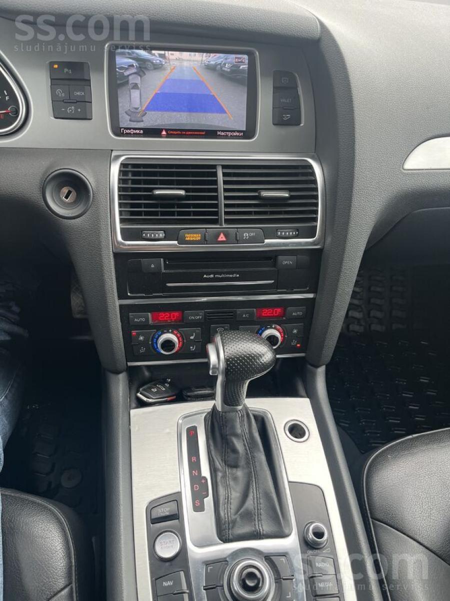 Black Audi Q7 2014 in Riga, with an engine capacity of 3.00 L and mileage of 0 thousand km for 13900 €, photo 21 on AUTOMOTO.COM.LV