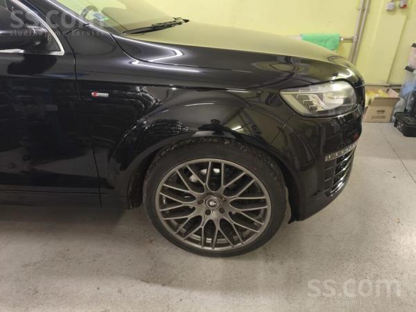 Melns Audi Q7 2014 Rīga, ar dzinēja tilpumu 3.00 L un nobraukumu 215 tūkst. km par 15900 €, foto 4 vietnē AUTOMOTO.COM.LV