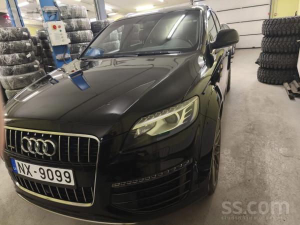 Melns Audi Q7 2014 Rīga, ar dzinēja tilpumu 3.00 L un nobraukumu 215 tūkst. km par 15900 €, foto 6 vietnē AUTOMOTO.COM.LV
