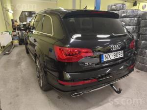 Черный Ауди Ку 7 2014 в Рига, объемом двигателя 3.00 л и пробегом 215 тыс. км за 15900 €, фото 7 на AUTOMOTO.COM.LV