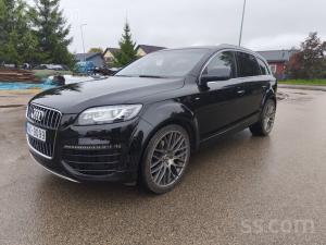 Черный Ауди Ку 7 2014 в Рига, объемом двигателя 3.00 л и пробегом 215 тыс. км за 15900 €, фото 9 на AUTOMOTO.COM.LV