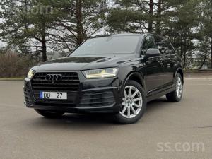 Melns Audi Q7 2015 Cēsis, ar dzinēja tilpumu 3.00 L un nobraukumu 183 tūkst. km par 27500 €, foto 3 vietnē AUTOMOTO.COM.LV