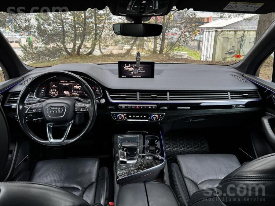 Melns Audi Q7 2015 Cēsis, ar dzinēja tilpumu 3.00 L un nobraukumu 183 tūkst. km par 27500 €, foto 10 vietnē AUTOMOTO.COM.LV