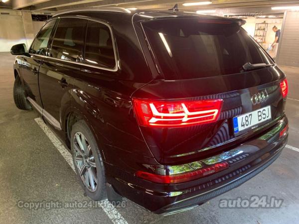 Black Audi Q7 2015 in Tallinn, with an engine capacity of 3.00 L and mileage of 81 thousand km for 40000 €, photo 5 on AUTOMOTO.COM.LV