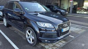 Black Audi Q7 2015 in Vilnius, with an engine capacity of 2.97 L and mileage of 250 thousand km for 12900 €, photo 2 on AUTOMOTO.COM.LV