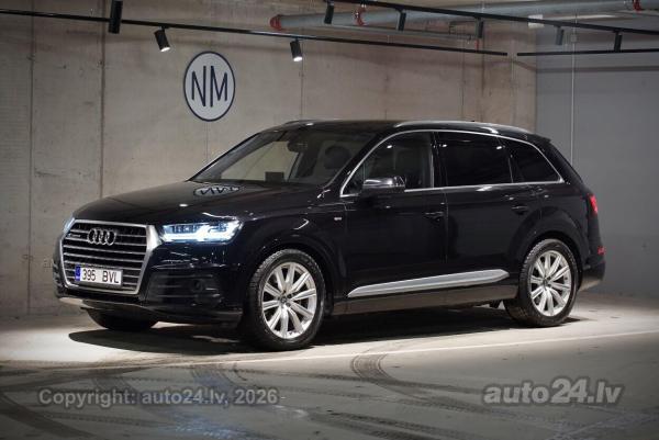 Black Audi Q7 2015 in Tallinn, with an engine capacity of 3.00 L and mileage of 243 thousand km for 22990 €, photo 1 on AUTOMOTO.COM.LV
