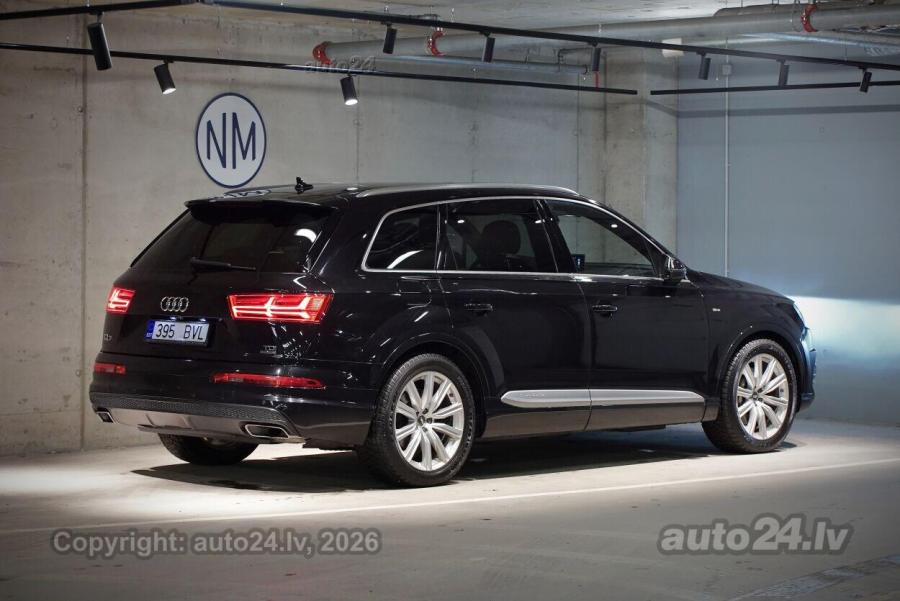 Melns Audi Q7 2015 Tallina, ar dzinēja tilpumu 3.00 L un nobraukumu 243 tūkst. km par 22990 €, foto 2 vietnē AUTOMOTO.COM.LV