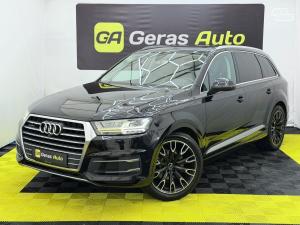 Melns Audi Q7 2015 Avižieniai, ar dzinēja tilpumu 3.00 L un nobraukumu 251 tūkst. km par 19900 €, foto  vietnē AUTOMOTO.COM.LV