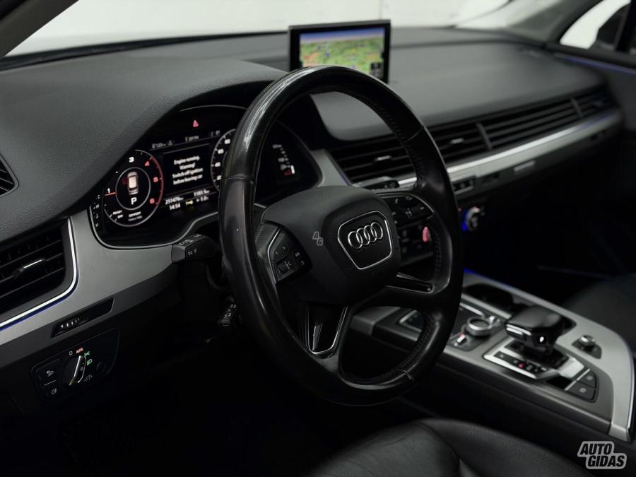 Black Audi Q7 2015 in Avizieniai, with an engine capacity of 3.00 L and mileage of 251 thousand km for 19900 €, photo 9 on AUTOMOTO.COM.LV