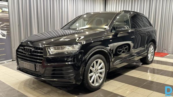 Melns Audi Q7 2015 Mārupe, ar dzinēja tilpumu 3.00 L un nobraukumu 186 tūkst. km par 26990 €, foto 1 vietnē AUTOMOTO.COM.LV