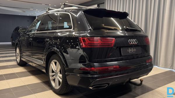 Black Audi Q7 2015 in Marupe, with an engine capacity of 3.00 L and mileage of 32 thousand km for 19990 €, photo 3 on AUTOMOTO.COM.LV