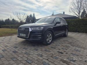Melns Audi Q7 2015 Tartu, ar dzinēja tilpumu 3.00 L un nobraukumu 244 tūkst. km par 21999 €, foto  vietnē AUTOMOTO.COM.LV
