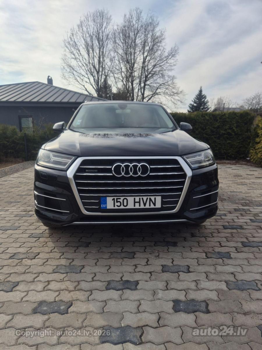 Black Audi Q7 2015 in Tartu, with an engine capacity of 3.00 L and mileage of 244 thousand km for 21999 €, photo 2 on AUTOMOTO.COM.LV