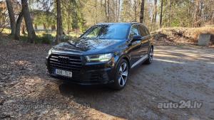 Black Audi Q7 2015 in Tallinn, with an engine capacity of 3.00 L and mileage of 350 thousand km for 16990 €, photo 5 on AUTOMOTO.COM.LV