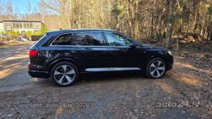 Black Audi Q7 2015 in Tallinn, with an engine capacity of 3.00 L and mileage of 350 thousand km for 16990 €, photo 6 on AUTOMOTO.COM.LV