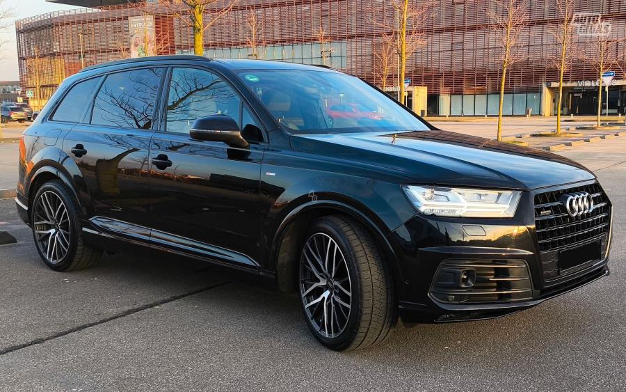 Black Audi Q7 2015 in Klaipeda, with an engine capacity of 3.00 L and mileage of 223 thousand km for 23900 €, photo 4 on AUTOMOTO.COM.LV