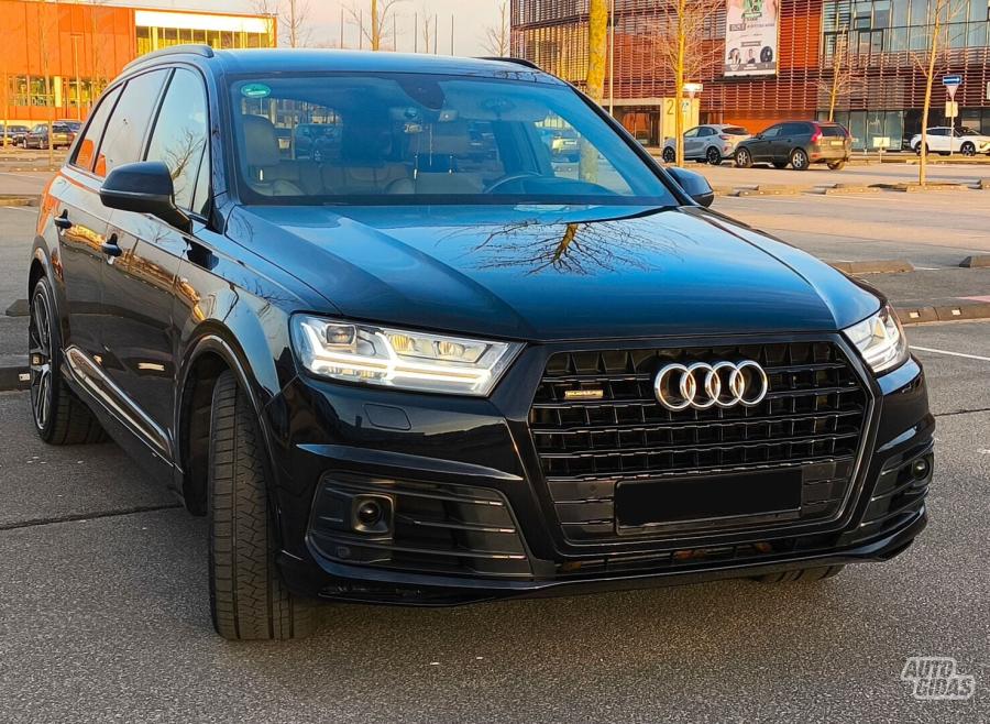 Black Audi Q7 2015 in Klaipeda, with an engine capacity of 3.00 L and mileage of 223 thousand km for 23900 €, photo 11 on AUTOMOTO.COM.LV