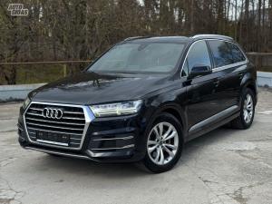 Melns Audi Q7 2015 Viļņa, ar dzinēja tilpumu 3.00 L un nobraukumu 289 tūkst. km par 19400 €, foto  vietnē AUTOMOTO.COM.LV