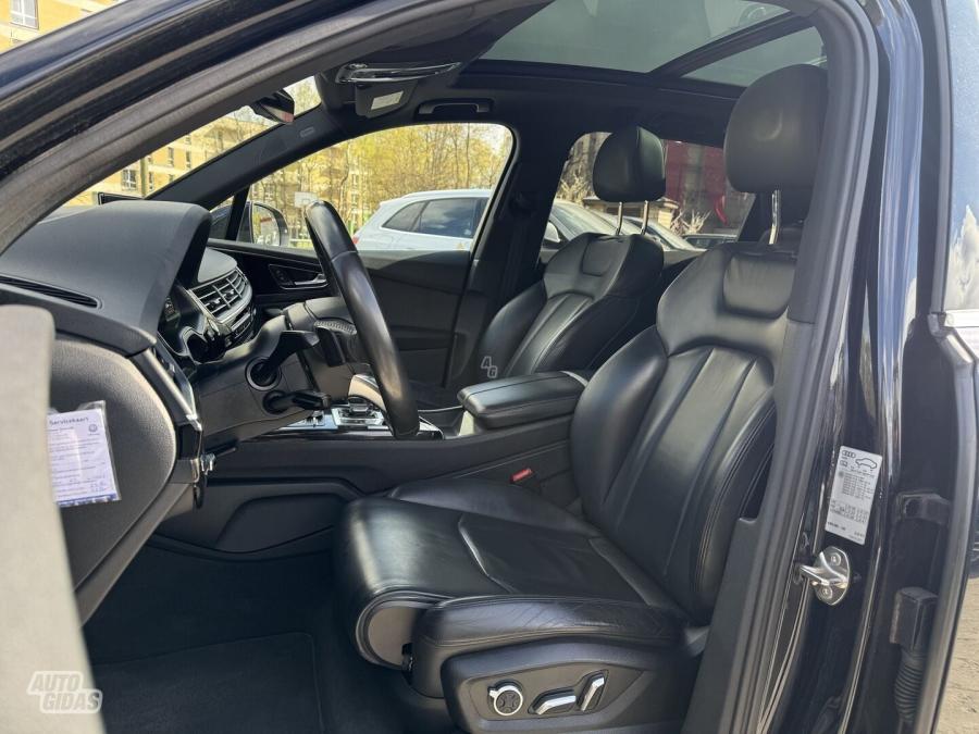 Melns Audi Q7 2015 Viļņa, ar dzinēja tilpumu 3.00 L un nobraukumu 289 tūkst. km par 19400 €, foto 5 vietnē AUTOMOTO.COM.LV