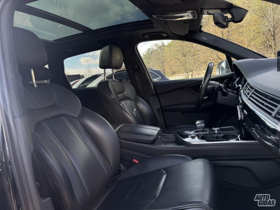 Melns Audi Q7 2015 Viļņa, ar dzinēja tilpumu 3.00 L un nobraukumu 289 tūkst. km par 19400 €, foto 19 vietnē AUTOMOTO.COM.LV