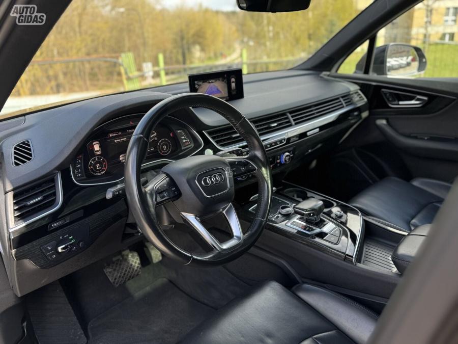 Melns Audi Q7 2015 Viļņa, ar dzinēja tilpumu 3.00 L un nobraukumu 289 tūkst. km par 19400 €, foto 26 vietnē AUTOMOTO.COM.LV