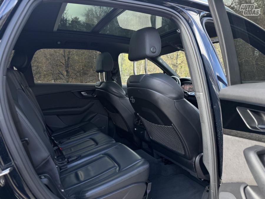 Melns Audi Q7 2015 Viļņa, ar dzinēja tilpumu 3.00 L un nobraukumu 289 tūkst. km par 19400 €, foto 27 vietnē AUTOMOTO.COM.LV