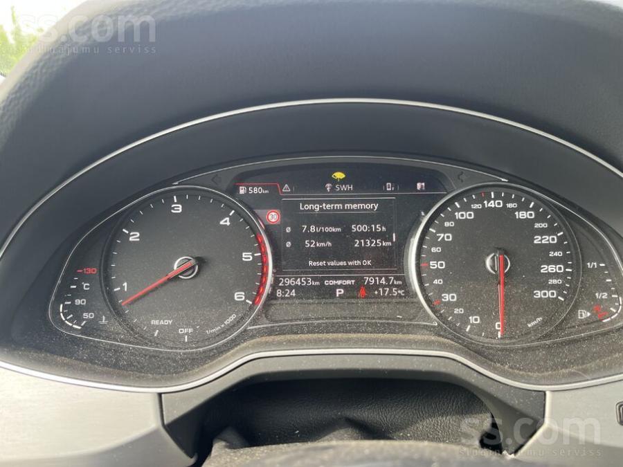 Melns Audi Q7 2015 Rīga, ar dzinēja tilpumu 3.00 L un nobraukumu 30 tūkst. km par 22700 €, foto 10 vietnē AUTOMOTO.COM.LV