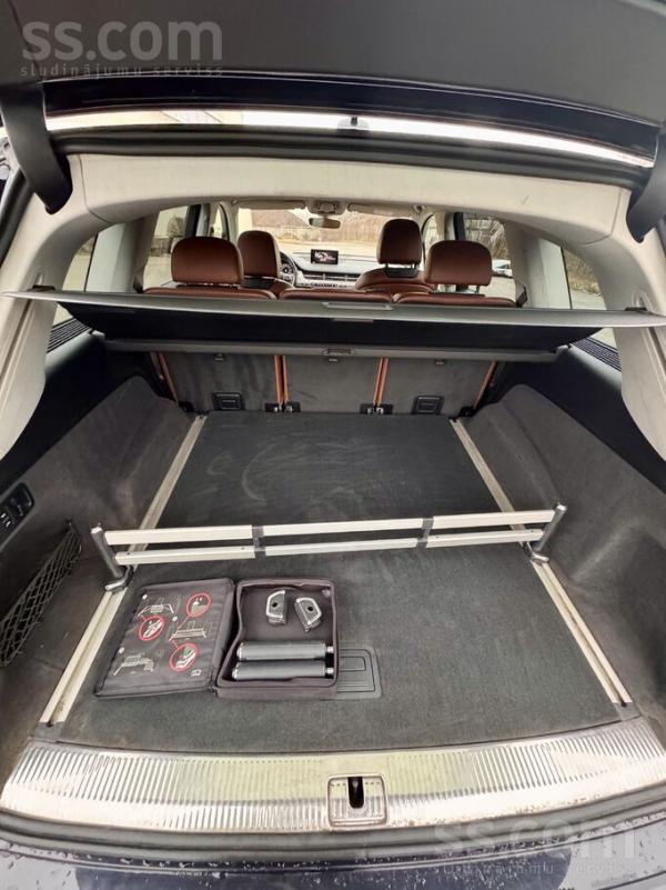 Melns Audi Q7 2015 Rīga, ar dzinēja tilpumu 3.00 L un nobraukumu 148 tūkst. km par 27900 €, foto 9 vietnē AUTOMOTO.COM.LV