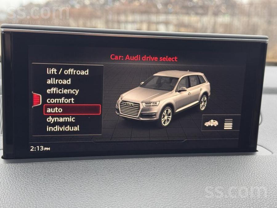 Melns Audi Q7 2015 Rīga, ar dzinēja tilpumu 3.00 L un nobraukumu 148 tūkst. km par 27900 €, foto 16 vietnē AUTOMOTO.COM.LV